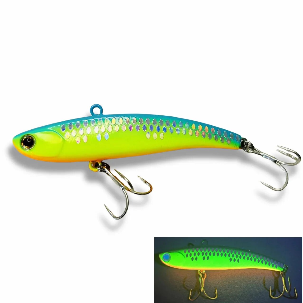 TSUYOKI Rattlin VIB, 90mm-30g-S, Цвет: X