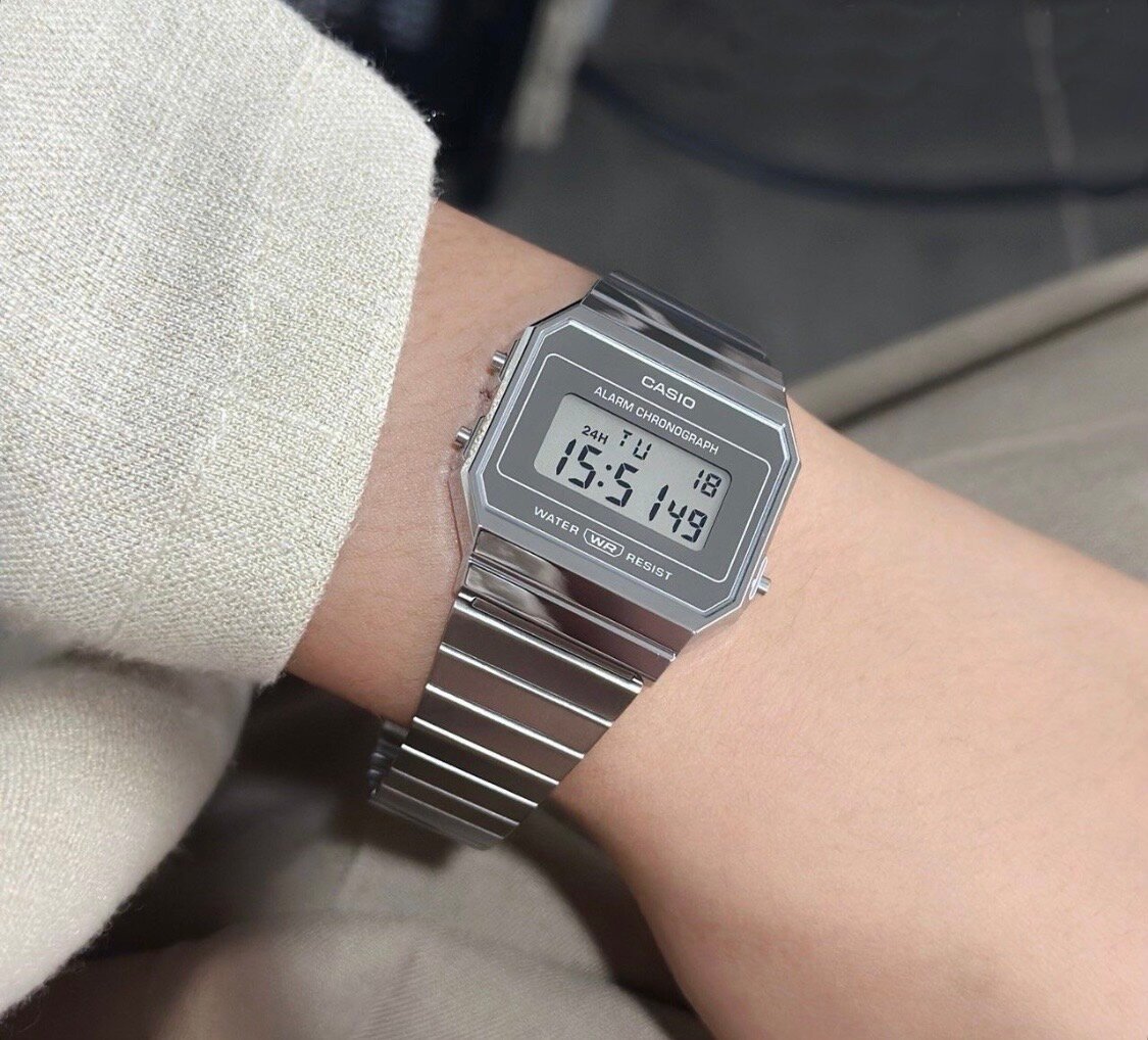 Наручные часы CASIO Vintage, белый — фото 1