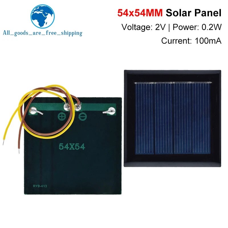 Солнечная панель TZT 2В 0.2Вт 5PCS