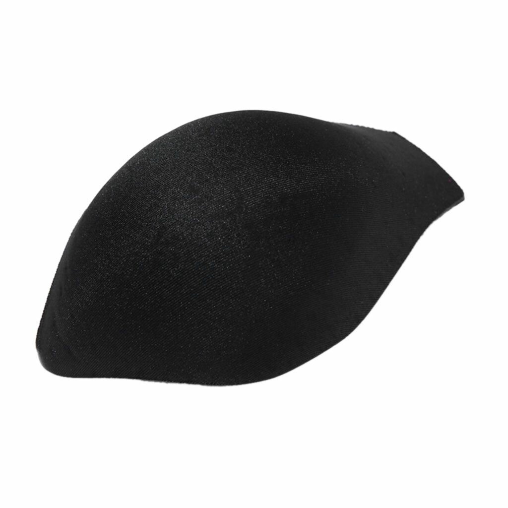 Бюстгальтер, Мужской чашечки U-выступающий с прокладками для вентиляции - черный, один