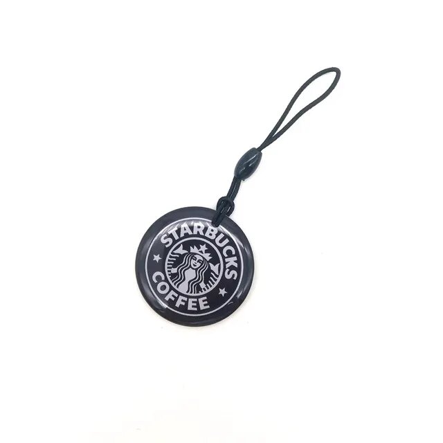 Фиолетовый брелок для ключей NFC RFID UID S50