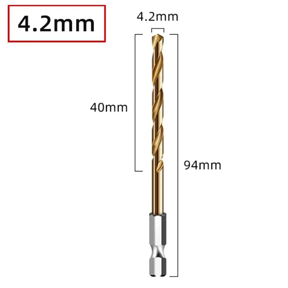 Сверла DAYFULI 1.5-10.0 мм 4.2mm