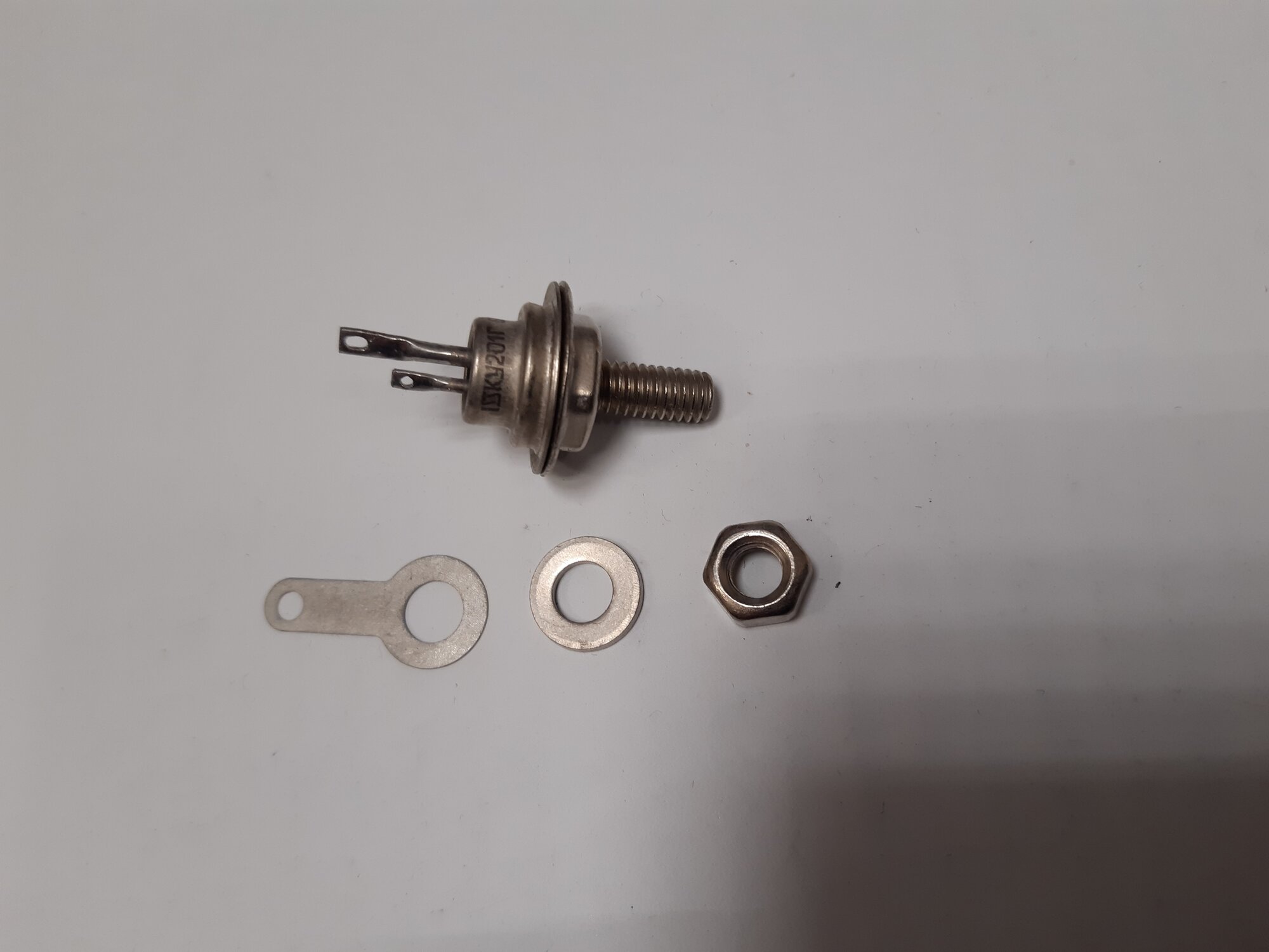 Тиристор триодный КУ201Г 1988г. (комплект 2 штуки)