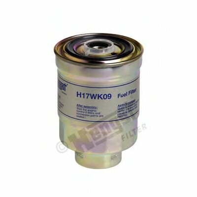 Фильтр топливный HY: H-1 / STAREX 97-07, H-1 фургон 00-07, HD LIGHT 03 -, PORTER пикап 94-04, PORTER фургон 94-04 ISUZU: N-SERIE 93- KIA: K2700 99 - HENGST H17WK09