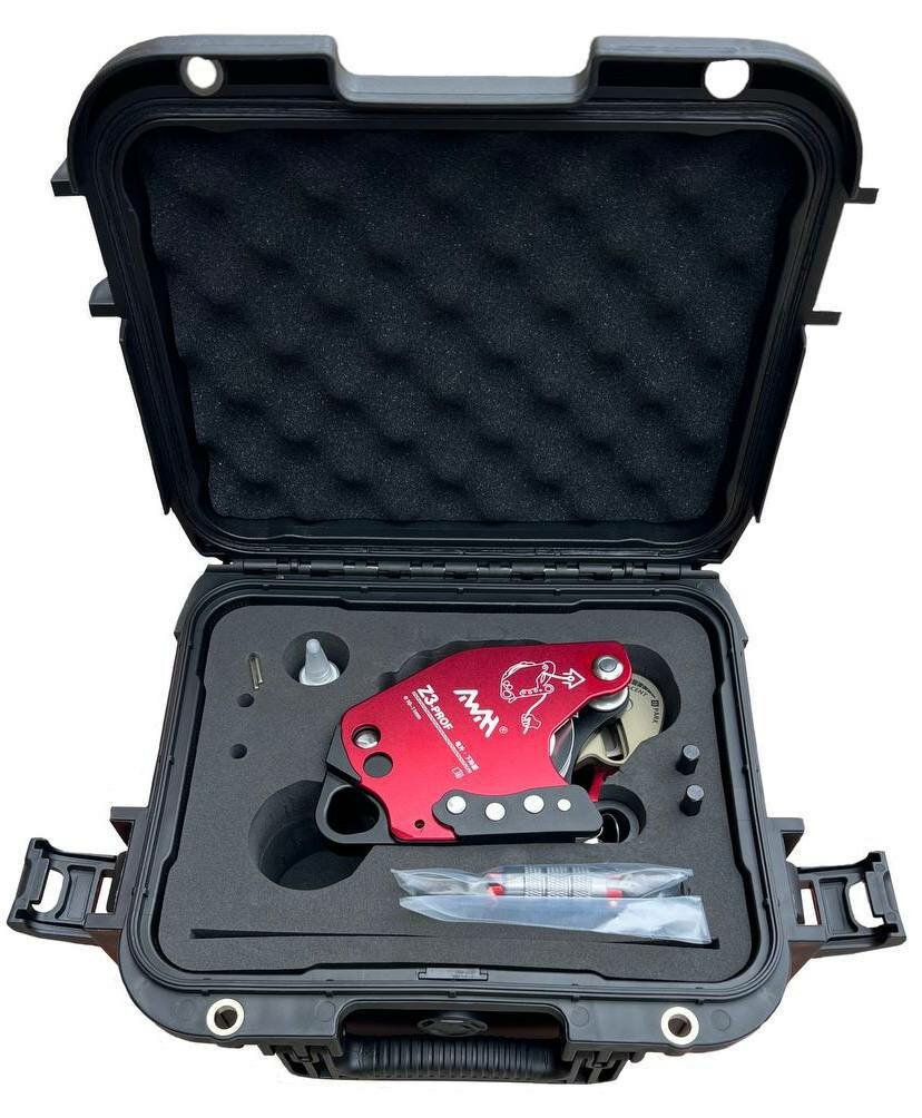 AWAH Z3 PROF страховочно спусковое устройство с функцией подъема от шуруповерта