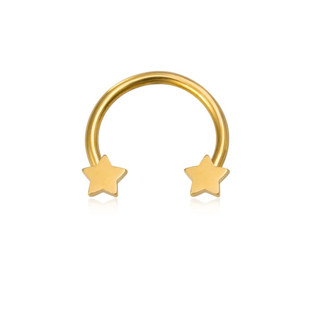 Клипса для имитации пирсинга HONGTU BOBY JEWELRY