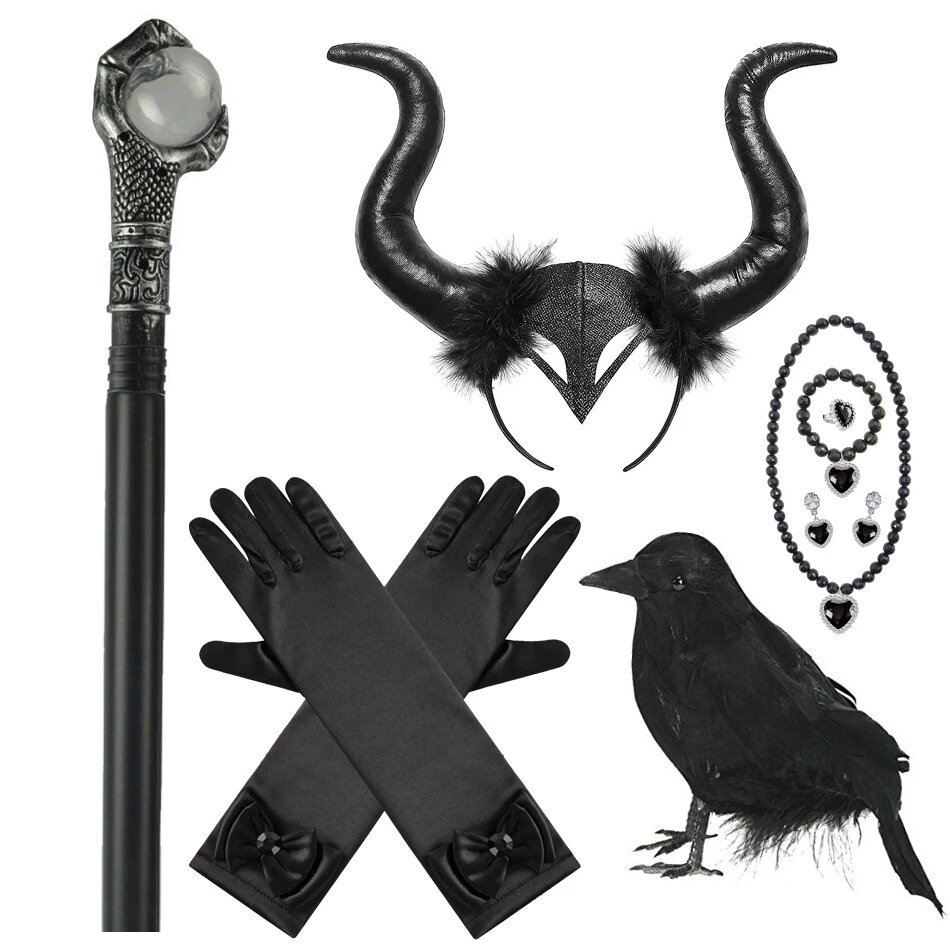 Детское платье Малефисенты Disney черный