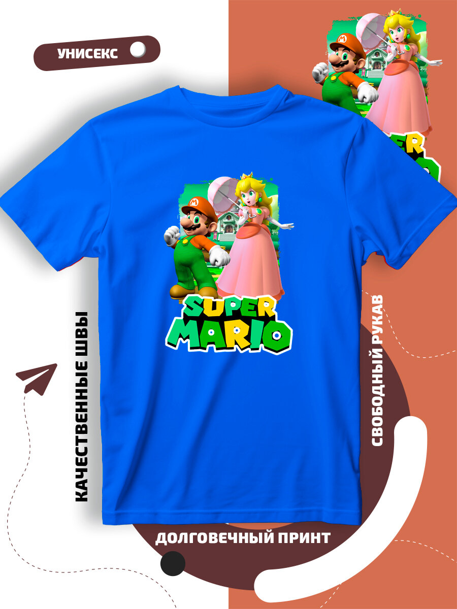 Футболка Супер Марио принцесса