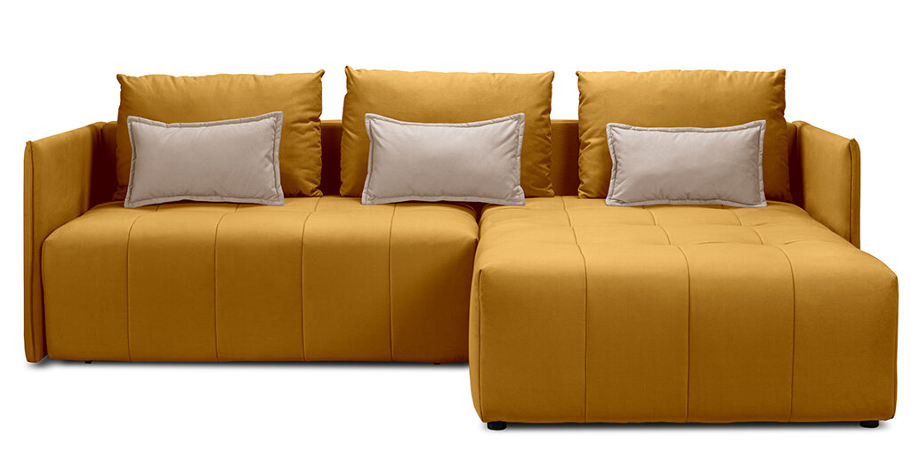 Угловой диван-кровать Чилетти, 249х112х84 см, механизм Еврокнижка, диван раскладной, с ящиком для белья.