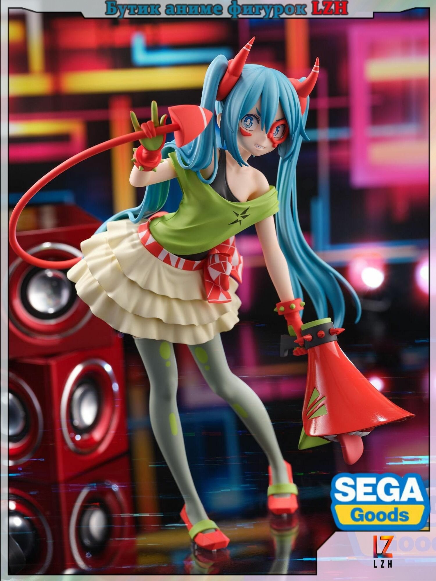 Аниме Фигурка Коллекционные SEGA FIGURIZM Project DIVA X Хацунэ Мику 22cм