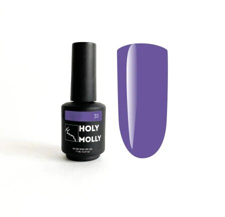 Гель - лак Holy Molly №31 11ml безопасный, гипоаллергенный, самовыравнивающийся