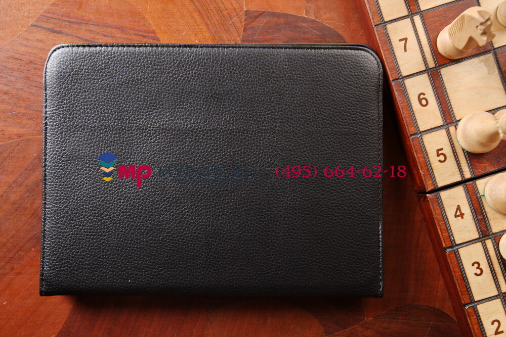 Чехол MyPads для планшета универсальный 10" / чехол-книжка на планшет 10 дюймов универсальный / С функцией подставки и поворотом на 360 град.