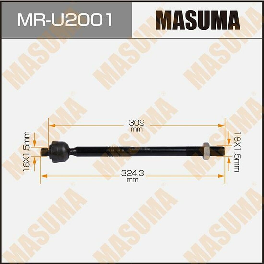 Тяга рулевая Masuma MR-U2001 1шт.