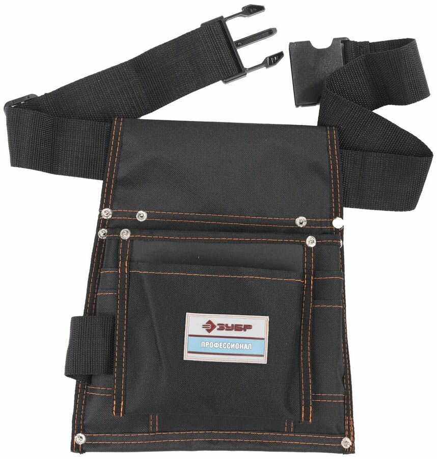 Сумка на поясе для инструментов ЗУБР 10 карманов,