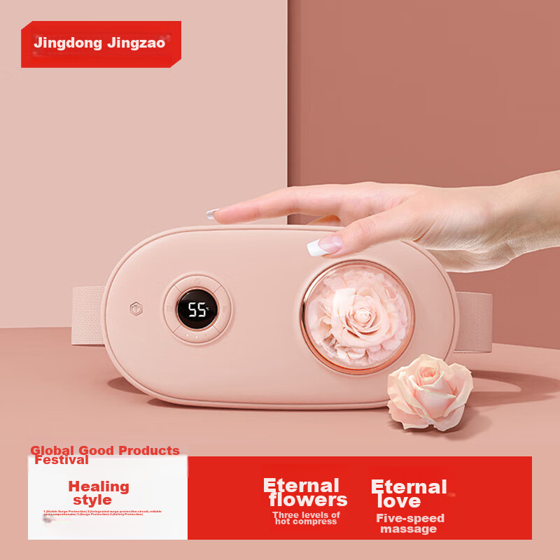 JD Jingzao Menstrual Pain Relief Heating Belt, Period Pain Relief Device, Goddess Day And Mother's Day Gift for Wife And Mother