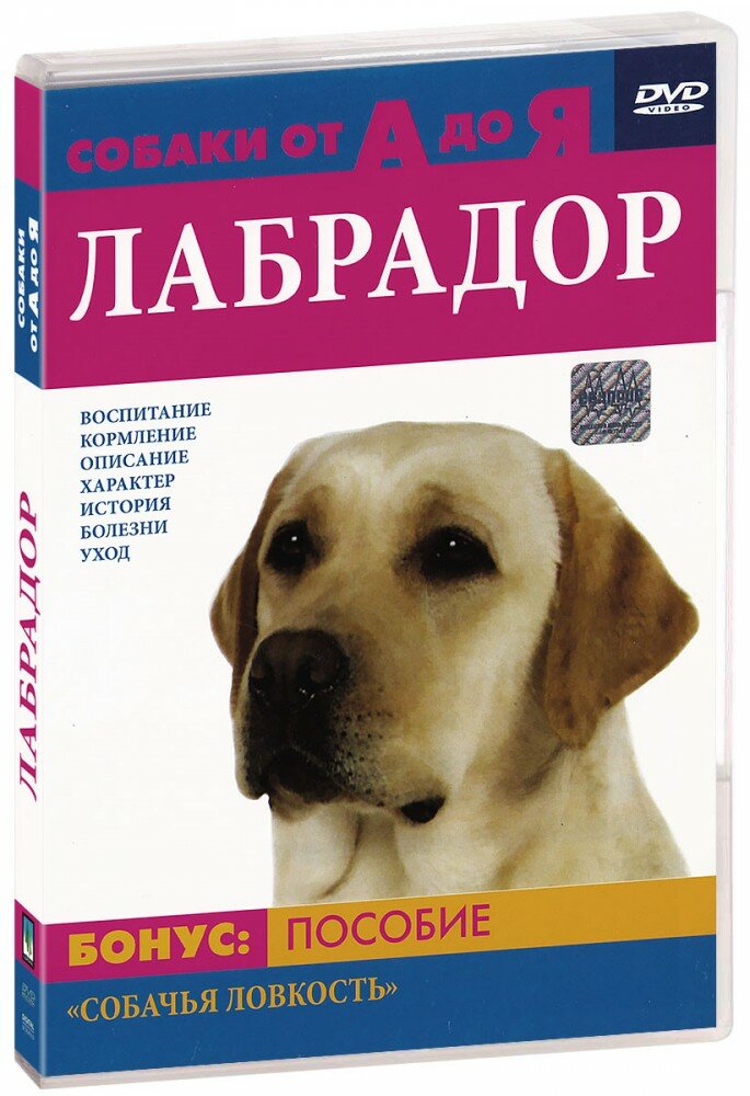 Собаки от А до Я: Лабрадор (DVD) (ДВД диск, DVD Box, Италия)