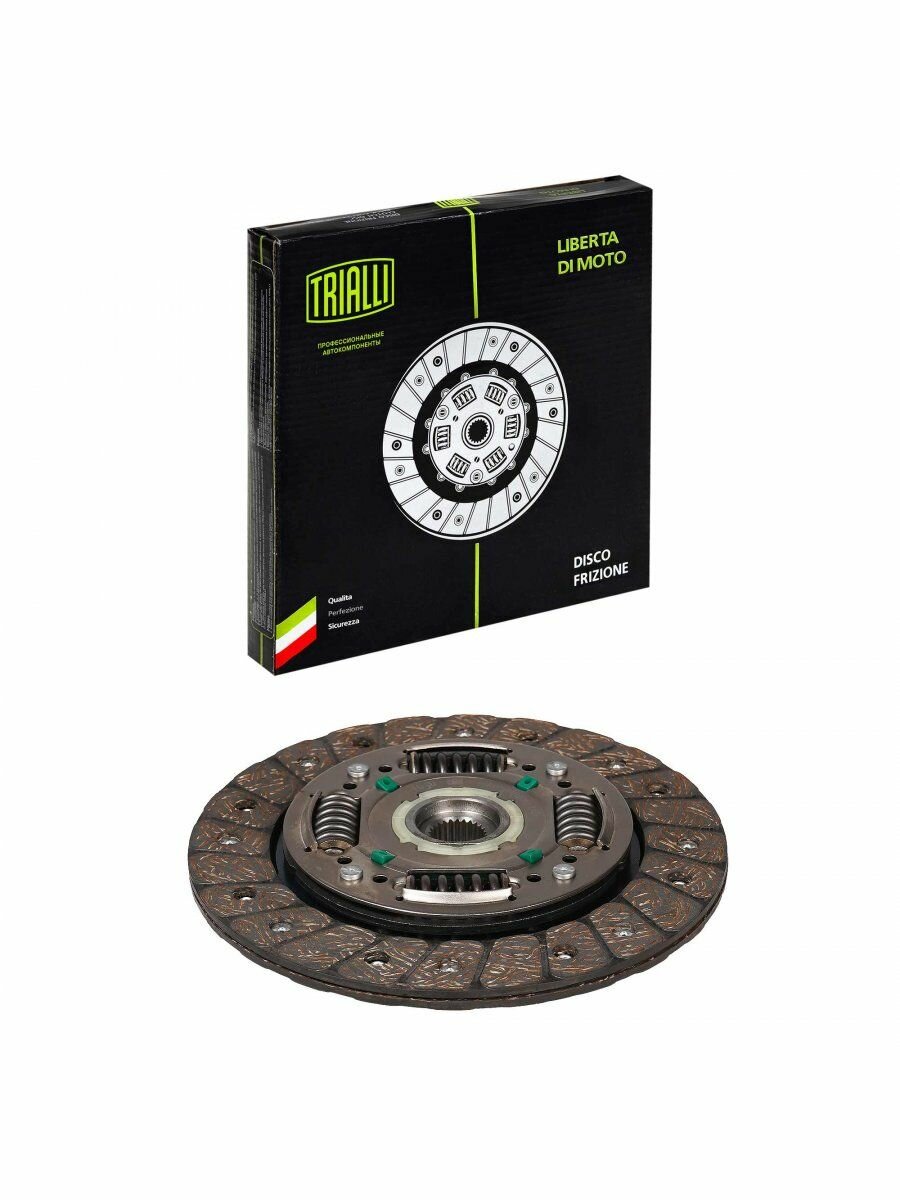 Диск сцеп. ведом. для а/м Лада Vesta (15-) (КПП Renault JH3) (FD 312) FD312, TRIALLI FD312