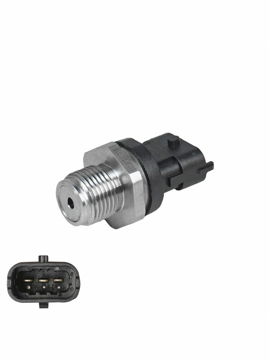 Датчик давления топлива для а/м КАМАЗ с двигателем Cummins ISBe (Евро-4)/ЯМЗ-650, Startvolt FPS0007