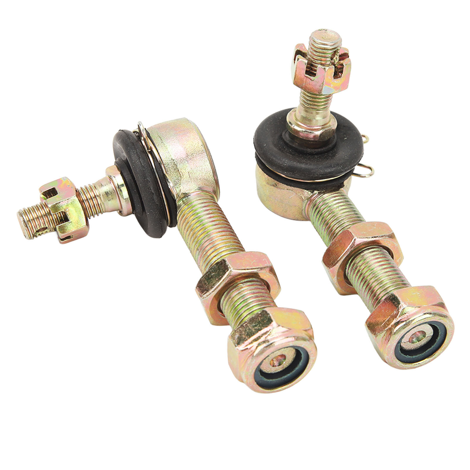 2 шт наконечника рулевой тяги M10 M14, сталь, для питбайков, ATV, картов 50-125cc