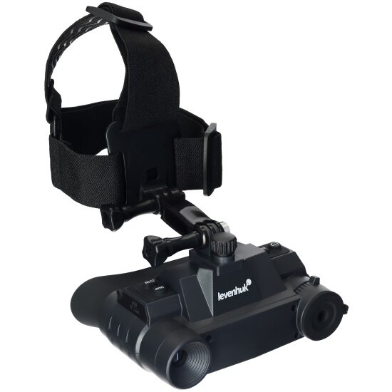 Бинокль цифровой ночного видения Levenhuk Halo NVB10 Helmet, с креплением на шлем