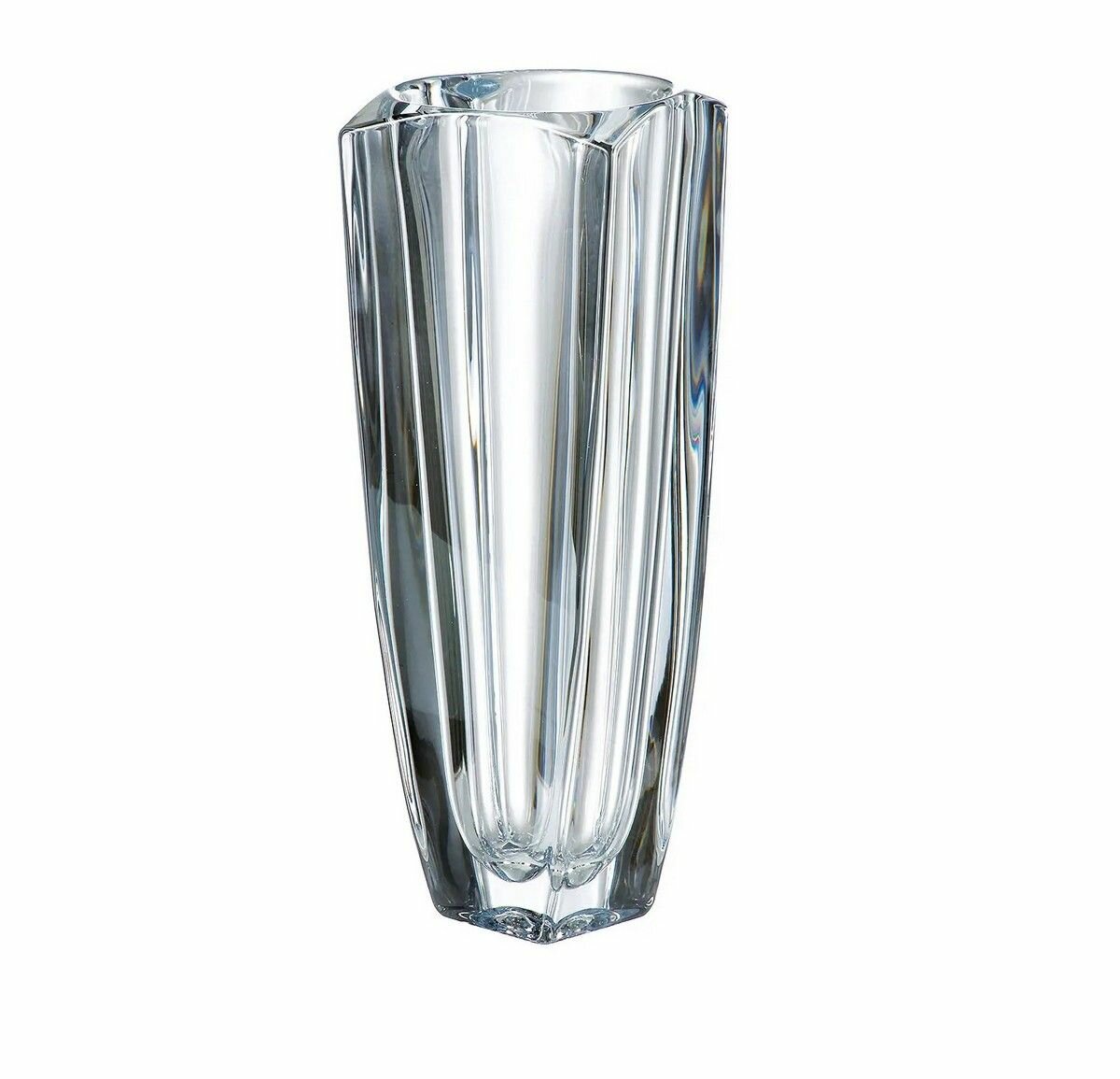 Ваза "AREZZO", 28,0 см , стекло , Crystal Bohemia ./ БСС0437