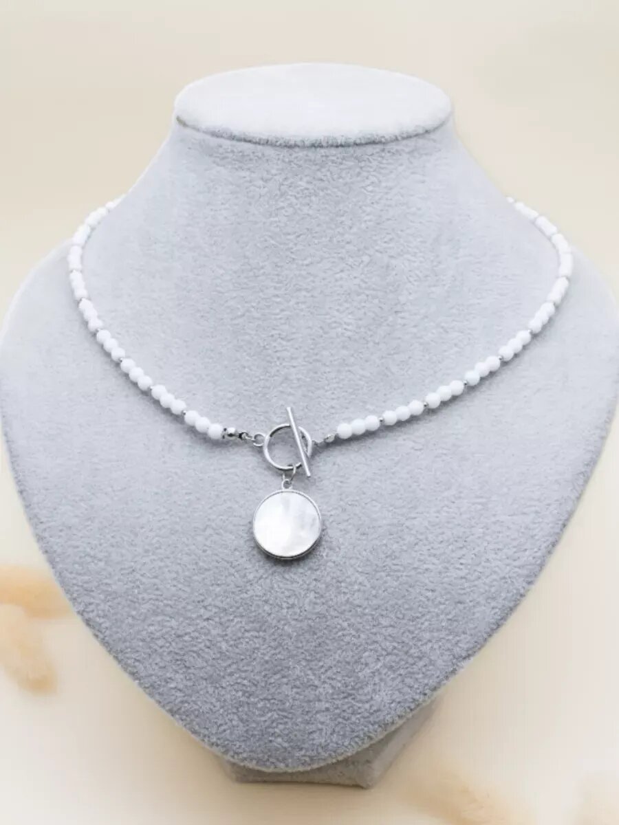 Колье, перламутр