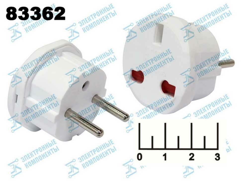 Переходник электрический Евро 10A Horoz
