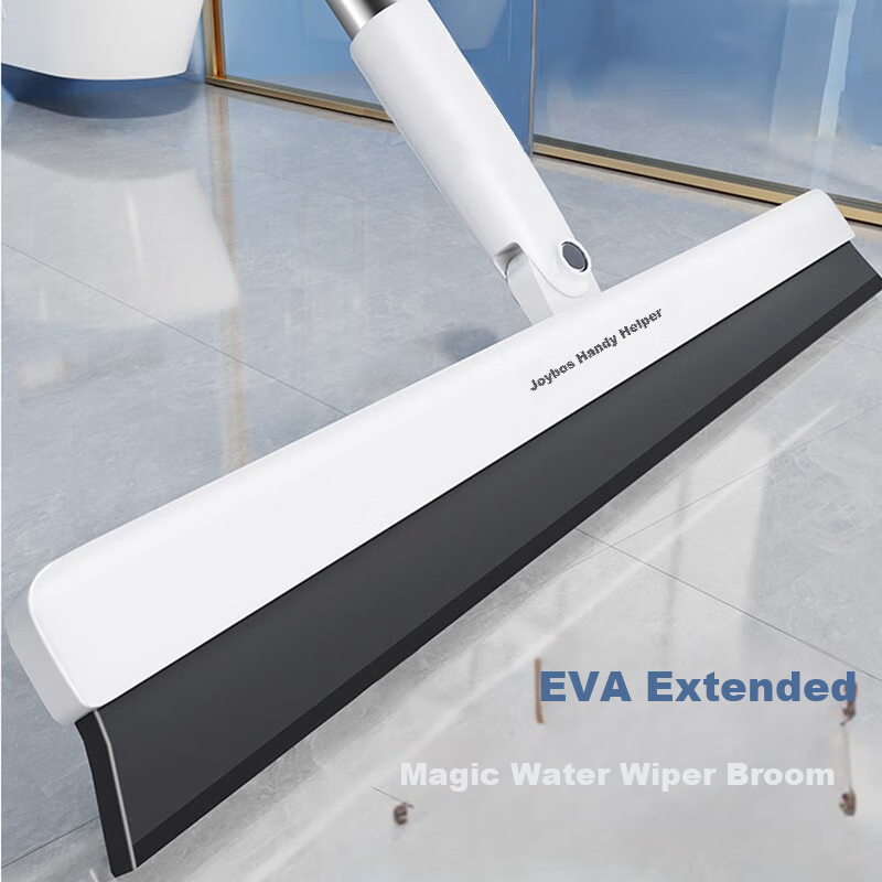 Jiabangshuo 32cm Magic Broom, Water Scraper, Floor Sweeper, Three-In Bathroom And Shower Floor Scraper Mop