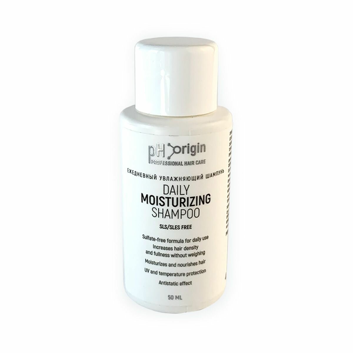 Ежедневный увлажняющий шампунь pH Origin Daily Moisturizing SLS/SLES Free Shampoo - 50 мл, pH Origin