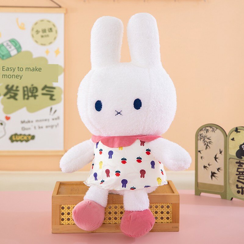 Милая маленькая плюшевая игрушка-кролик для детей, девочек, удобная подушка для сна, подарок для подруги Юбка в стиле с