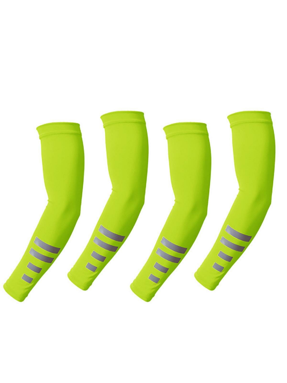 Рукава Рычаг Установить Светоотражающие Полоски Солнцезащита Влаги Влагу Нарукавники