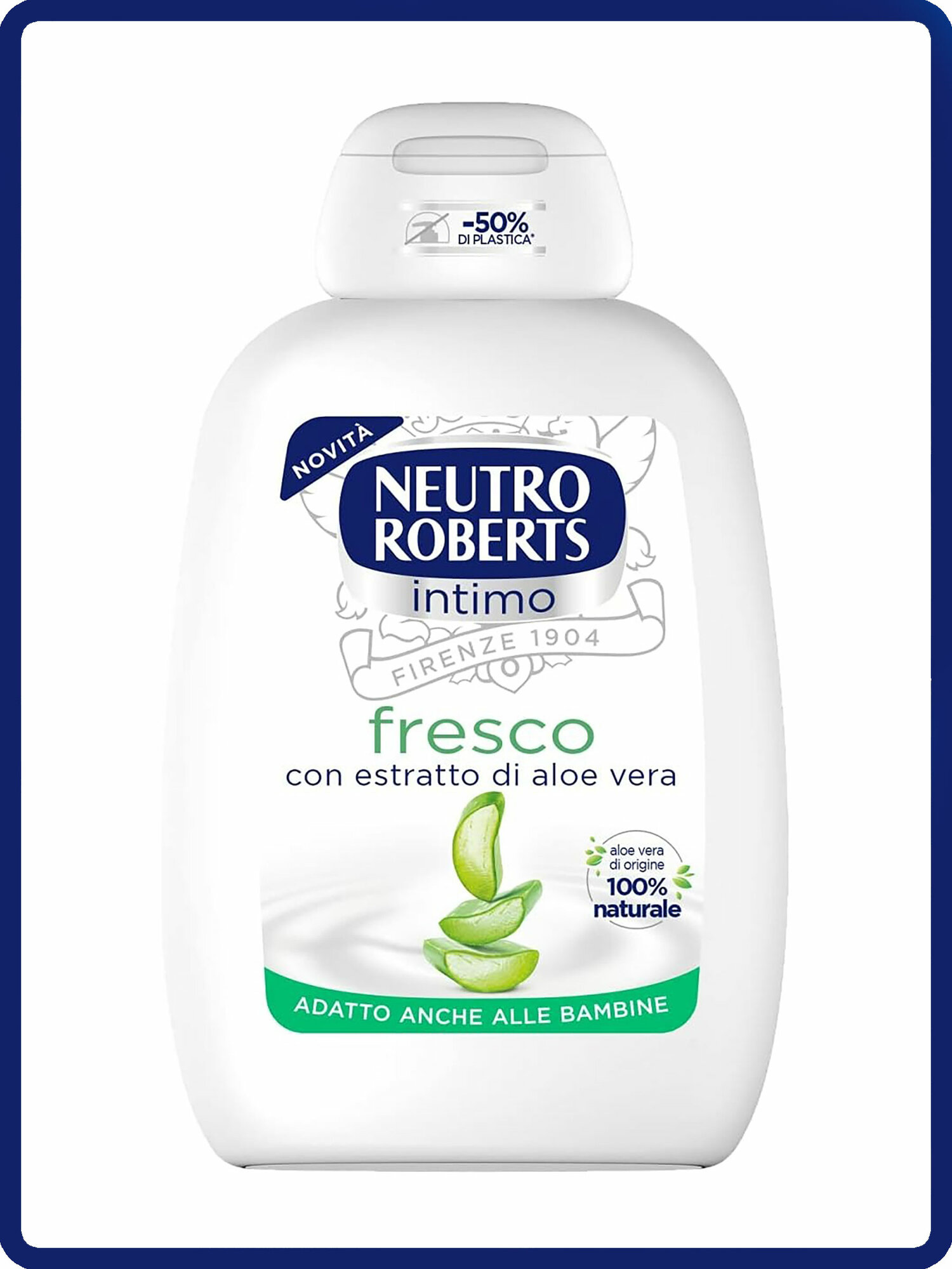 Средство для интимной гигиены Neutro Roberts Fresco с алоэ вера pH 5.5, 200 мл