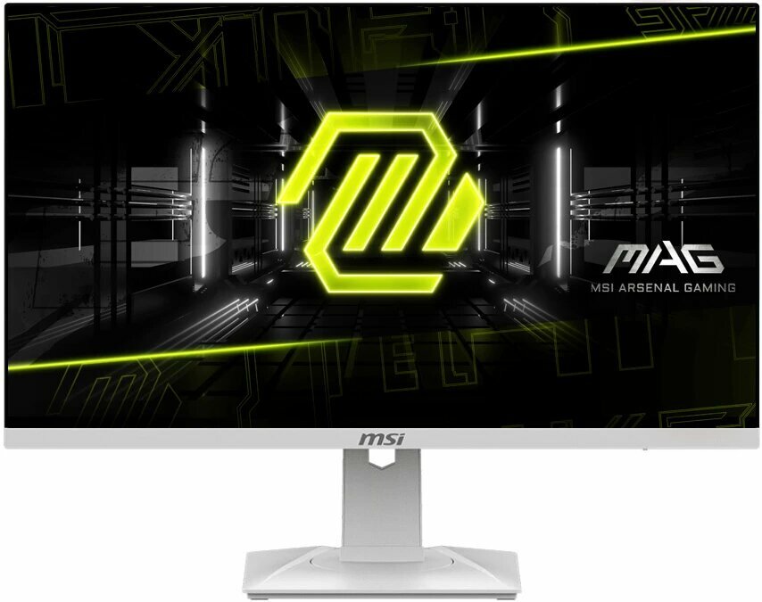 Монитор 27" MSI MAG 274QRFW E20 Rapid IPS 2560x1440, 180 Гц, 1 мс, 16:9, 400 кд/м², 2xHDMI 2.0b, DP 1.4a, USB-C, 3.5 Jack, HDR10, FreeSync, белый