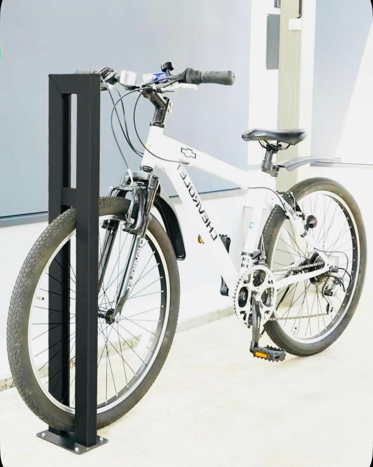 Велопарковка высота 1м ширина для колеса 10см