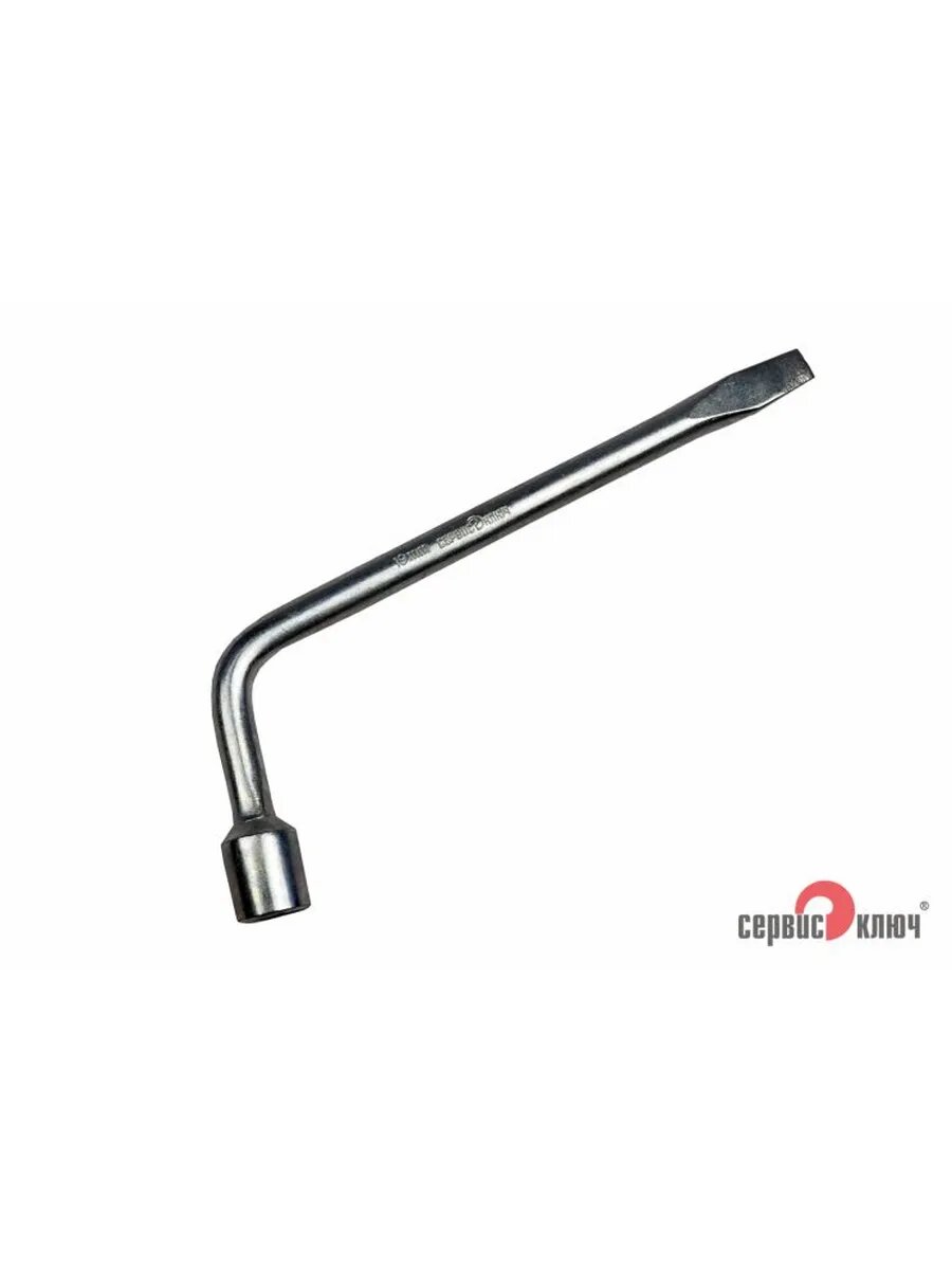 Баллонный ключ 19мм с длинной ручкой кованый 375мм Сервис ключ 77772