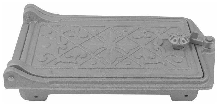 Дверка печная поддувальная чугунная Рубцовск ДП-2 (250х140) для печи и камина