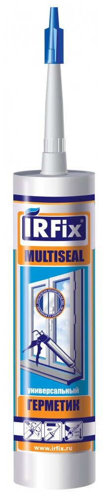Универсальный синтетический силиконизированный герметик IRFIX MULTISEAL