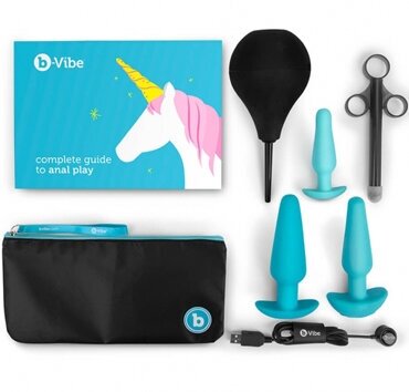 B-Vibe Anal Training & Education Set Набор для анального секса - подготовка и обучение