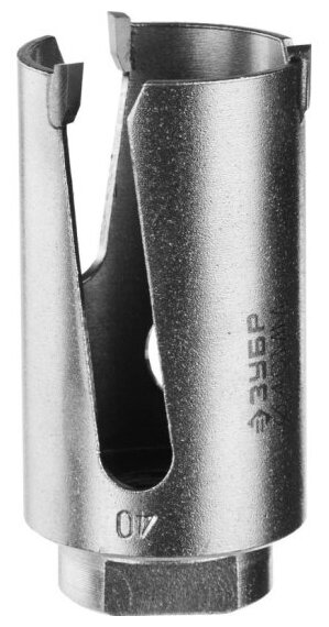 Коронка с твердосплавными резцами Зубр проуниверсал 40 мм