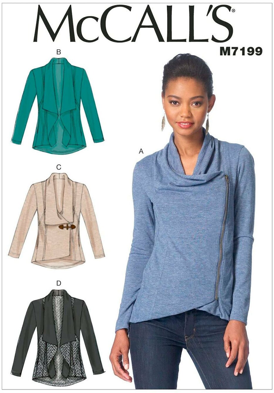 Выкройка McCall's №7199 Жакет