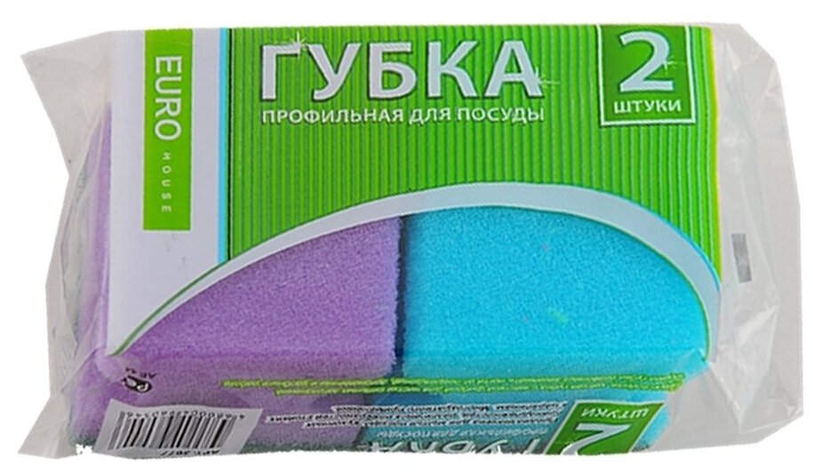 Губка профиль с абразивным слоем 6*8*4, 2шт ЕВ 3677 (Артикул: 4100005903)