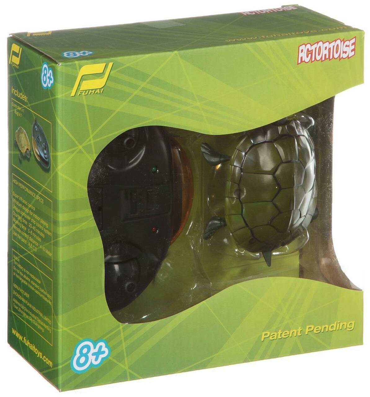 Интерактивная игрушка черепаха "FullFunk", для детей 9-14 лет, ИК-управление