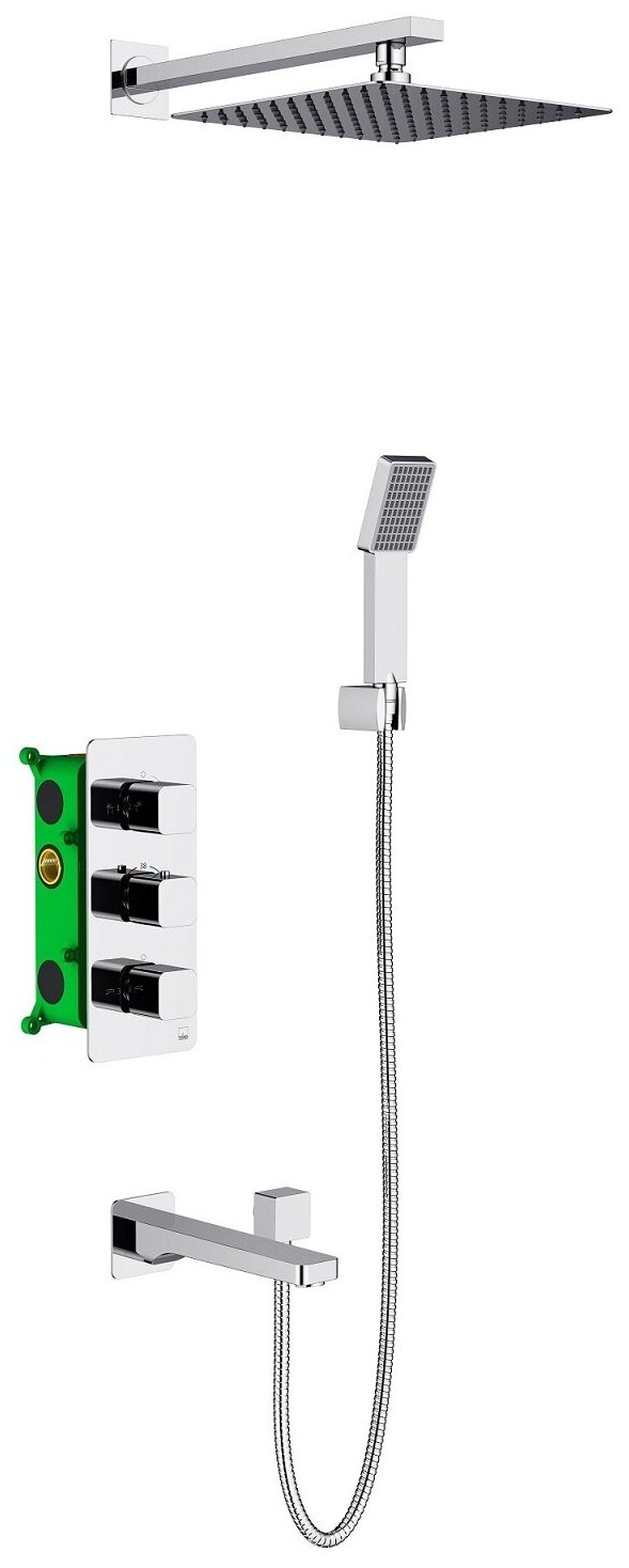 Душевая система встроенная с термостатом Timo Petruma SX-5049/00SM хром