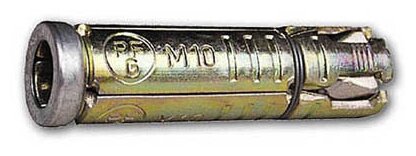 Анкер-гильза 6 мм, 2 шт. Набор для крепления в бетоне и кирпичной кладке, монтажных работ