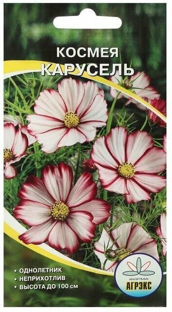Семена цветов однолетние Космея Карусель 0,3