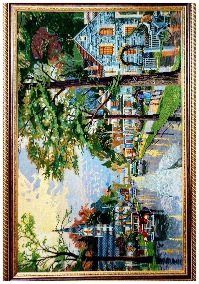 Картина ковровая PERSEPOL «Город», городской пейзаж, 107 x 69 см