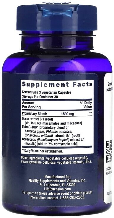 Life Extension Enhanced Sex for Women 50+ 90 вег капсул (Life Extension)