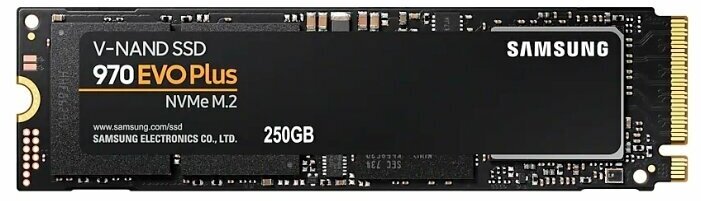 Твердотельный накопитель Samsung 250 Gb 970 EVO PLUS (MZ-V7S250BW)