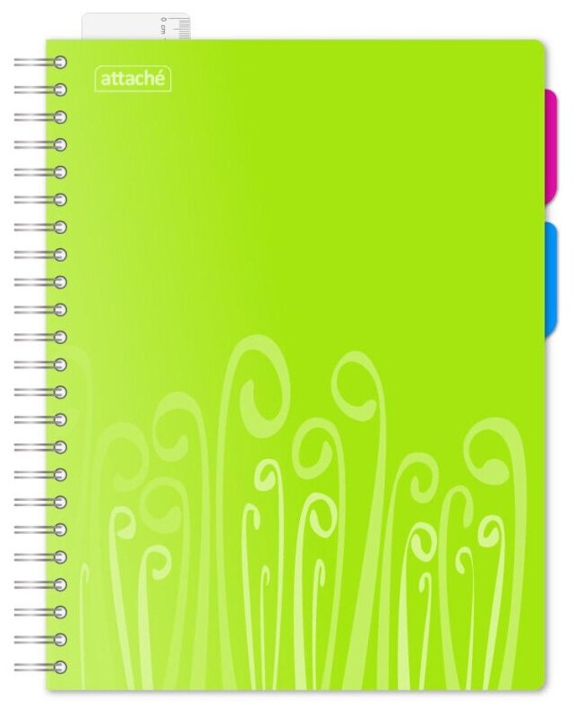 Attache Бизнес-тетрадь, Fantasy, А4, 140 листов, салатовая