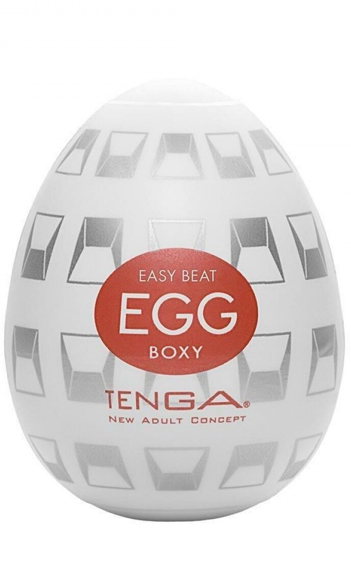 Супер эластичный мастурбатор в виде яйца BOXY